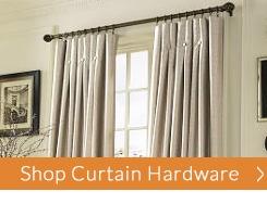 Wrought Iron Curtain Rods and Iron Drapery Hardware | Timeless Wrought ...