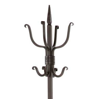 Standard Wrought Iron Standing Coat Rack – timelesswroughtiron