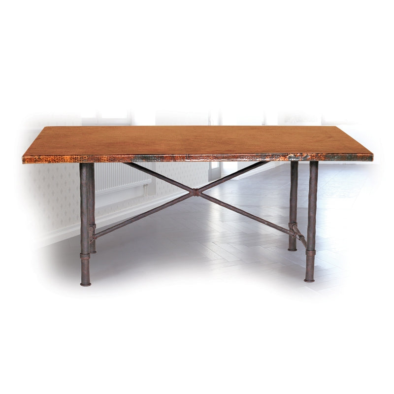 Burlington Wrought Iron Dining Table with Top – timelesswroughtiron