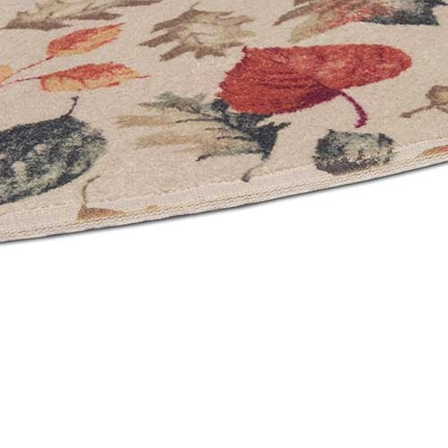 Fall Inspired Autumn Leaves Hearth Rug | 27" x 48" – timelesswroughtiron