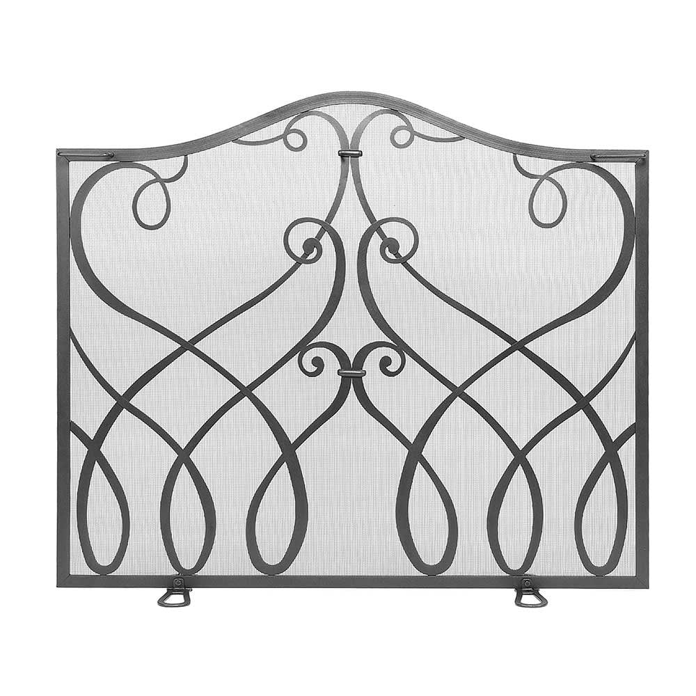 Traditional Cypher Hearth Screen | Minuteman – timelesswroughtiron