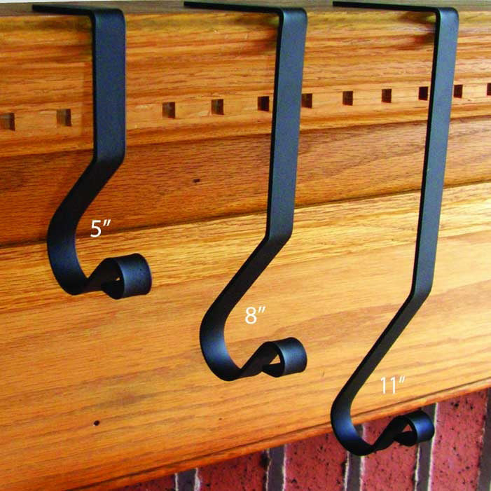 Wrought Iron 11 Inch Stocking Holder | www.TimelessWroughtIron.com ...