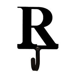 Wrought Iron Letter R Wall Hook – timelesswroughtiron