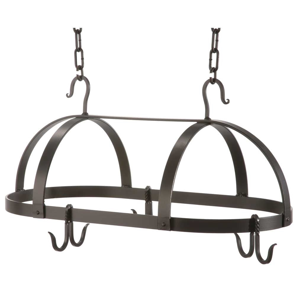 Wrought Iron Pot Racks | Hanging & Wall Mounted – timelesswroughtiron
