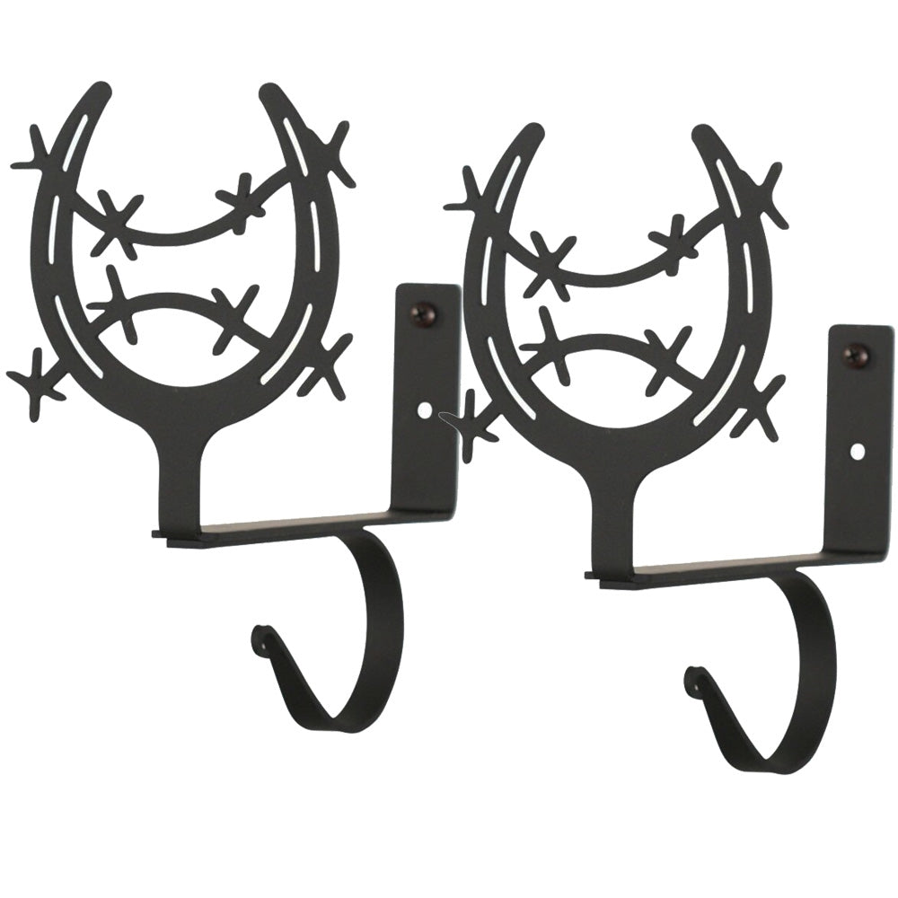 Curtain Rod Shelf Brackets | Sold in Pairs | Timeless Wrought Iron ...